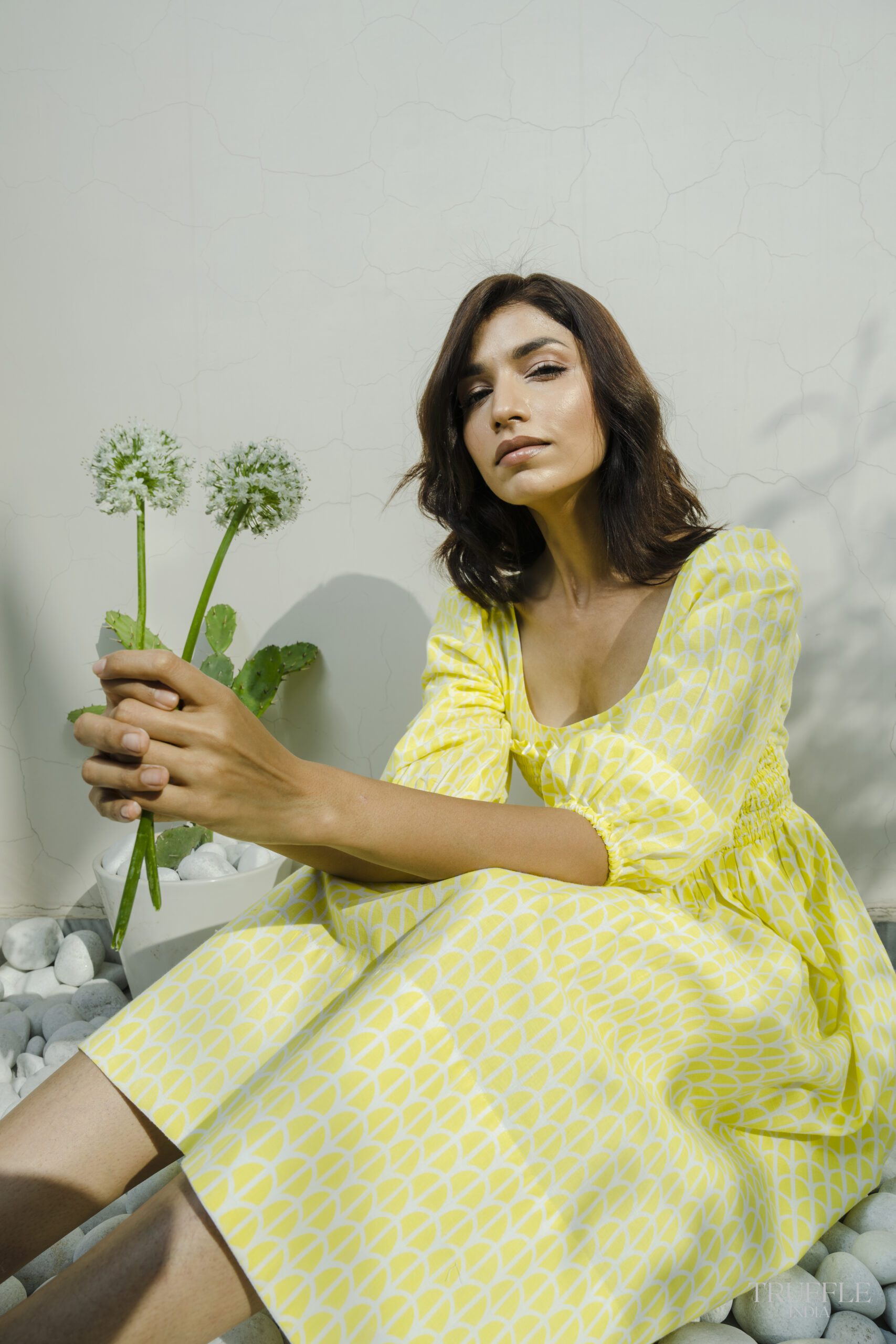SNAP DRAGON BUMP DRESS – Truffle India